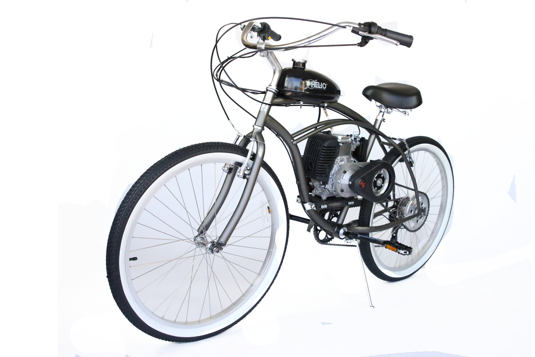 4 Stroke Motorized Bicycle For Sale – Helio Motorized Bikes