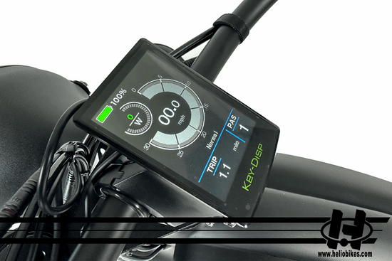 HELIO Patriot 1000W Cafe Racer Style Electric Bicycle Ebike – Helio ...