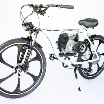 4 Stroke Motorized Bicycle For Sale – Helio Motorized Bikes