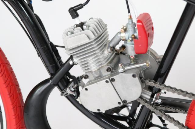 Basic 2 Stroke Motorized Bicycle – Helio Motorized Bikes
